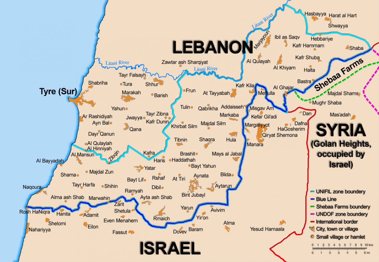 Israeli Defense Minister Says Israel To Occupy All of Lebanon South of ...